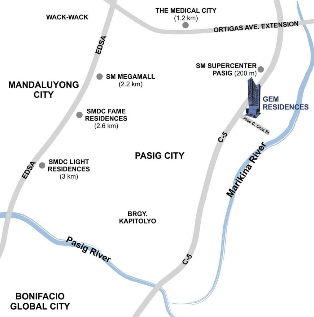 Gem Residences @ Pasig City - SMDC Home